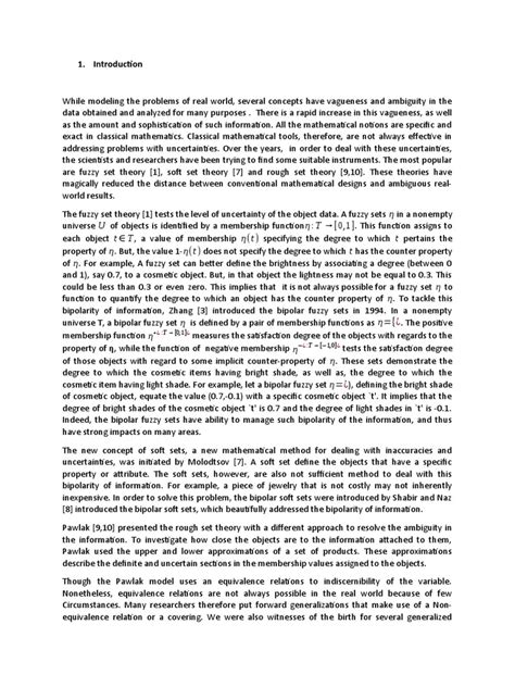 Introduction Pdf Fuzzy Logic Function Mathematics