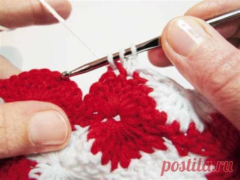 Как провязать вместе 9 ст с н Уроки и МК по ВЯЗАНИЮ Вязание крючком Постила