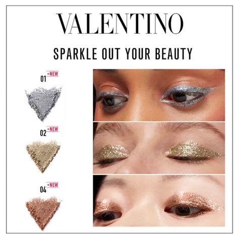 Valentino Dreamdust Glitter Eyeshadow 31g 01 Silver Spark