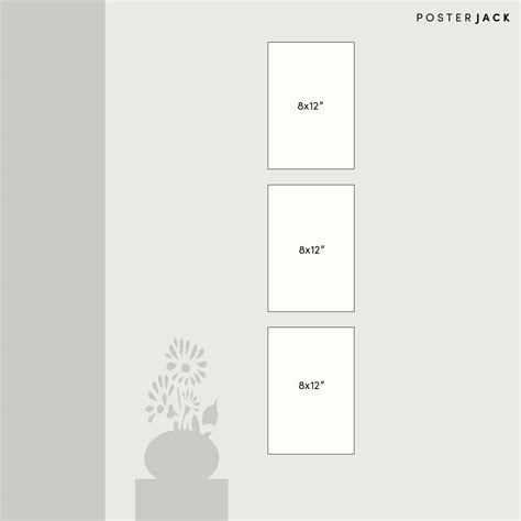 How To Arrange Three Photo Frames On A Wall