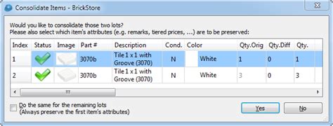 Consolidate Should Consolidate Once Or Very Differently · Issue 112 · Rgriebl Brickstore · Github