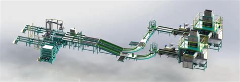 Automatic Palletizing Production Line Julies Technology Automatic Palletizing Production Line Julies Technology