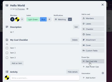Api Developer Id Helper By Sensum365 Power Up Trello