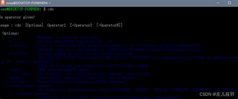 cdo处理数据 windows怎么用cdo csdn博客
