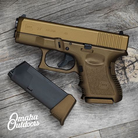 Glock 27 Gen 3 Spartan Bronze Burnt Bronze