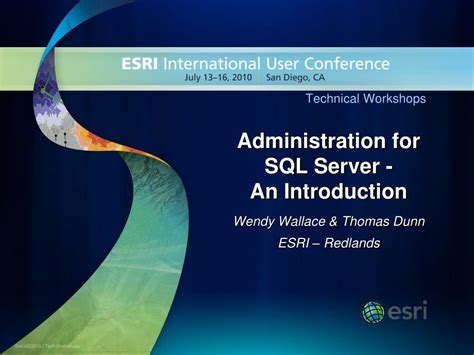 ppt administration for sql server an introduction powerpoint