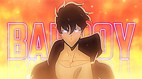 Solo Leveling Bad Boy Hitsuedits Youtube
