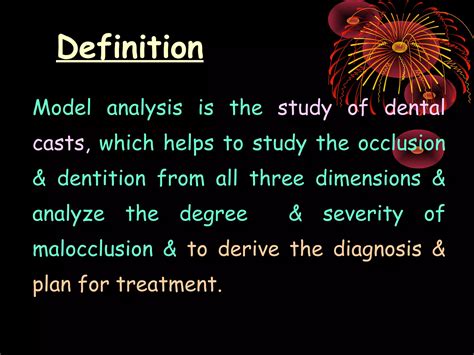 Model Analysis Pdf Dental Health Diseases And Conditions