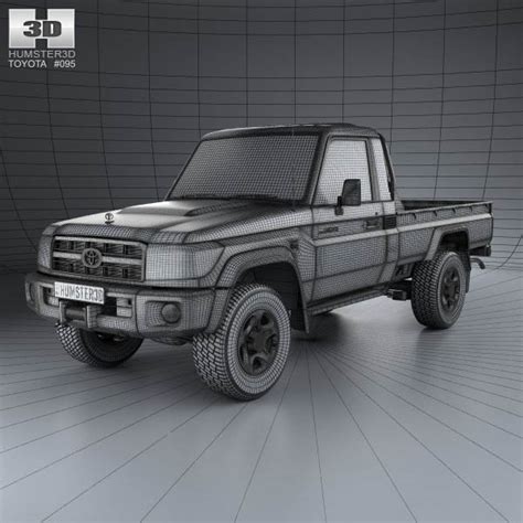Toyota Land Cruiser J79 Single Cab 2007 Car 3d Models Store