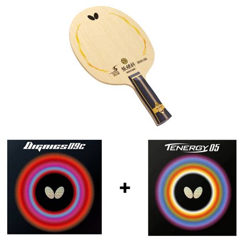 Butterfly Zhang Jike Super Zlc Dignics09c Forehand Tenergy05 Backhand Malloftabletennis
