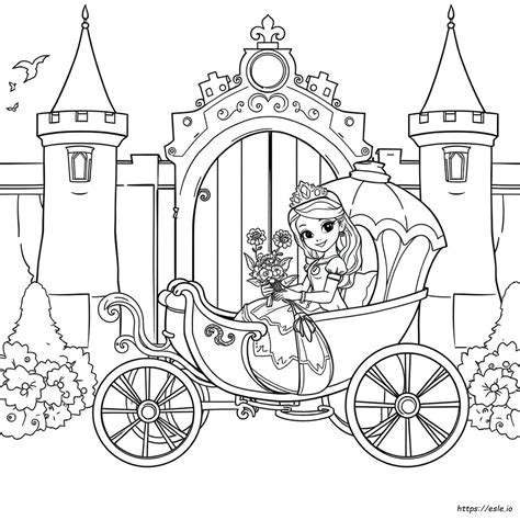 Coloriages Princesse Sofia