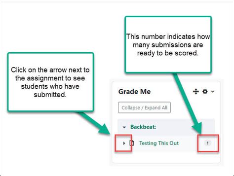 Using The Grade Me Block In Moodle NMC S Center For Teaching And Learning