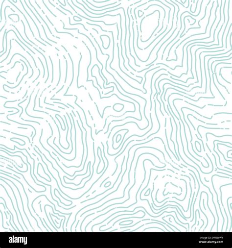 Seamless Topographic Contour Map Pattern Vector Seamless Background Stock Vector Image Art