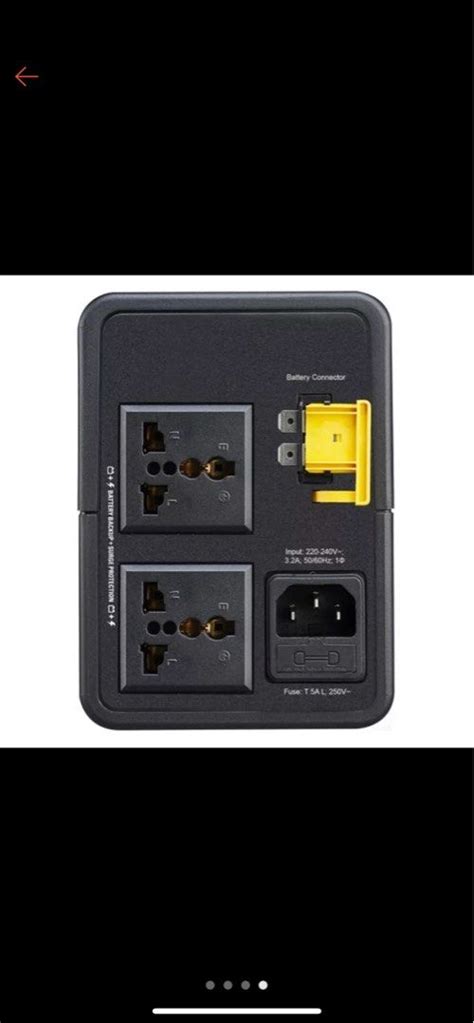 APC Easy UPS BVX 700VA 230V AVR USB Charging Universal Sockets