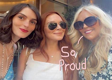 Dina And Aliana React To Lindsay Lohan Giving Birth Perez Hilton