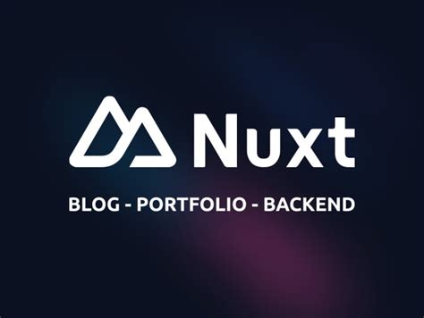 create the best blog site possible with nuxt and vue by ben herbst fiverr
