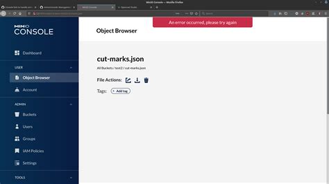 Accessing File Details Causes An Error · Issue 754 · Minioconsole · Github