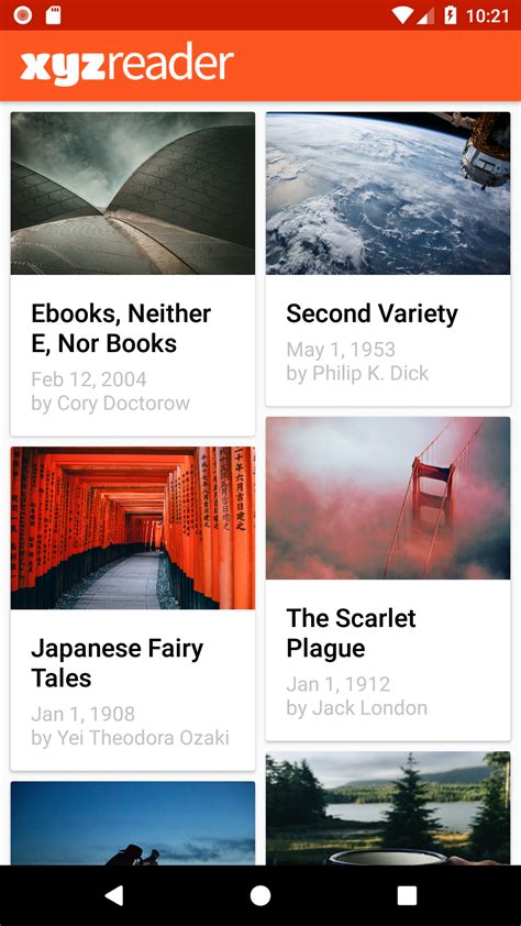 Github Draturan Xyz Reader Fifth Project For Udacity Android