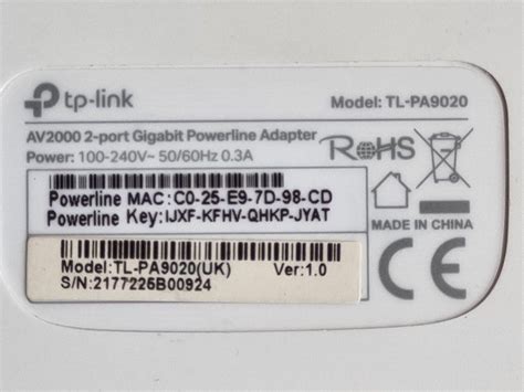Tp Link Tl Wpa9610 Kit Av2000 Gigabit Powerline Ac Wi Fi Kit Computers And Tech Parts