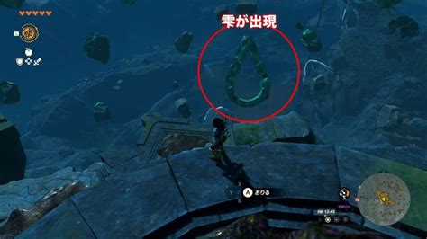 【totk】ティアーズオブザキングダム「空魚の地」の場所と行き方。雫を王のウロコで射抜くと空への手掛かりをクリアできる Arutora