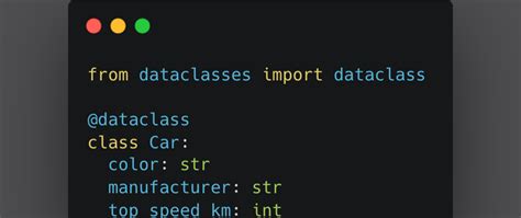 Why You Should Use Python Data Classes Dev Community