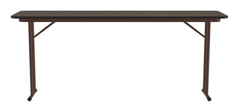 Walnut Seminar Table Deluxe High Pressure Seminar Tables By Correll