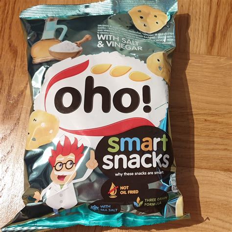 Smart Snacks With Salt And Vinegar From Oho Vegan Product Reviews