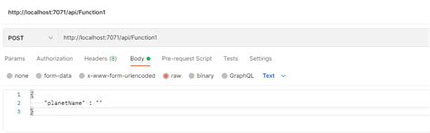 I Need To Ignore Empty Strings From An Azure Function Written In C
