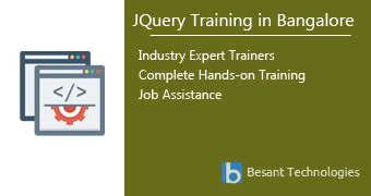JQuery Training In Bangalore Best JQuery Training Institute In Bangalore