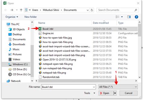 What Is A TBL File And How To Open It On Your Computer