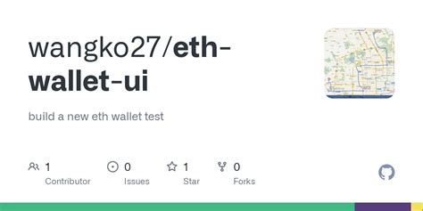Github Wangko27eth Wallet Ui Build A New Eth Wallet Test