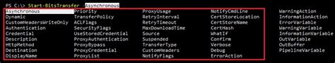 using start bitstransfer practical powershell