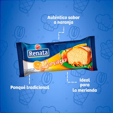 Torta Renata Sabor Naranja 250gr