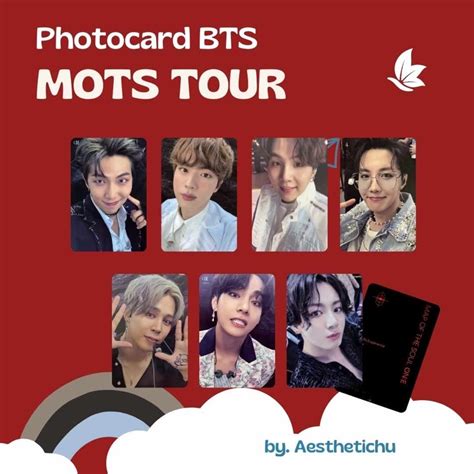 Jual PHOTOCARD BTS MOTS TOUR UNOFFICIAL Shopee Indonesia
