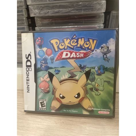 Nintendo Ds Pokemon Dash Esrb New Shopee Malaysia