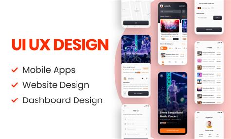 do mobile app ui ux design website ui ux design dashboard ui design