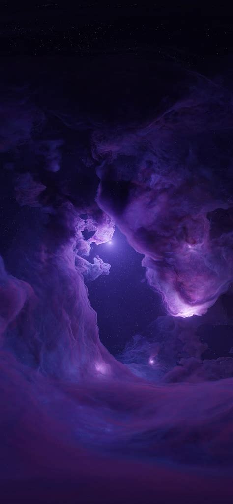 Purple Galaxy Wallpaper 4k Phone