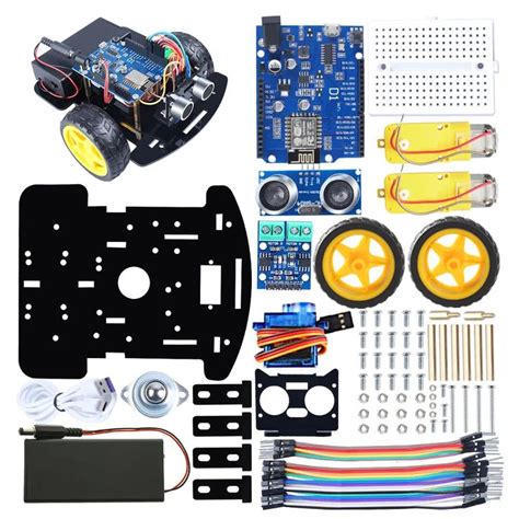Coding Robot Starter Kit Esp8266 D1 Wifi Iot Kit Educational Robotics Kit Esp8266 Development Board