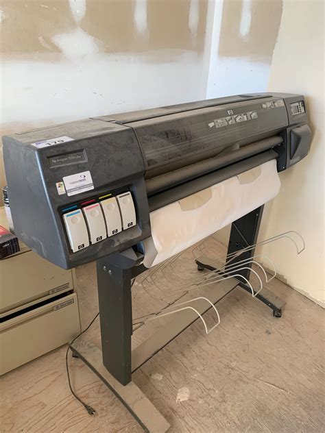 Hp Designjet 1050 Plus High Performance High Speed Large Format Printer Able Auctions