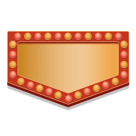 Premium Vector Shiny Frame With Lights Frame Template With Light Premium Vector Shiny Frame With Lights Frame Template With Light