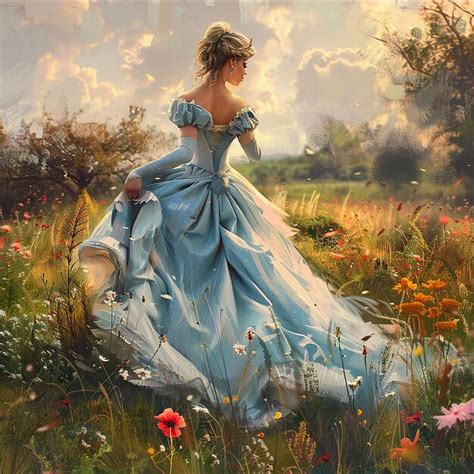 Premium Photo 9h Create An Image Of What Princess Cinderella Would Look Like In Real Life