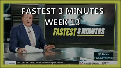Chris Berman Fastest 3 Minutes Espn Mnf 2022 Week 13 Saints Vs