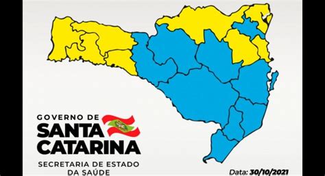 Covid nove regiões caem para nível moderado na matriz de risco de SC confira