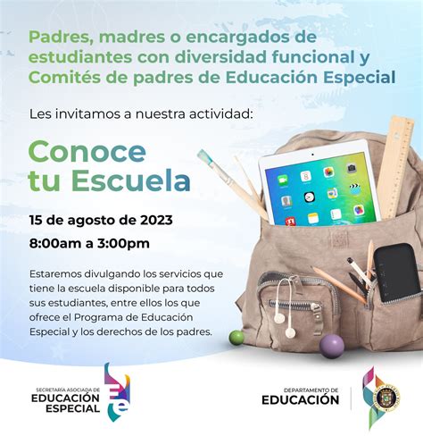 🏫padre Madre O Encargado Departamento De Educación