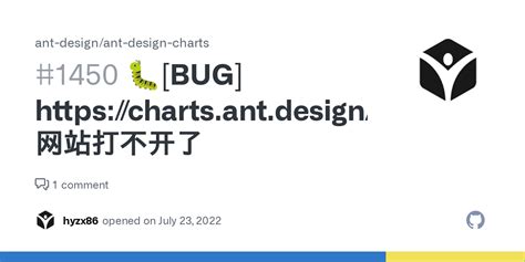 🐛 Bug Chartsantdesignzh 网站打不开了 · Issue 1450 · Ant Design