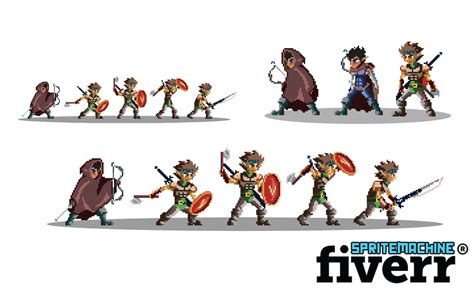 16 Bit Pixel Art Character