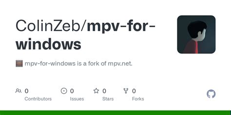 Github Colinzebmpv For Windows 🎞 Mpv For Windows Is A Fork Of