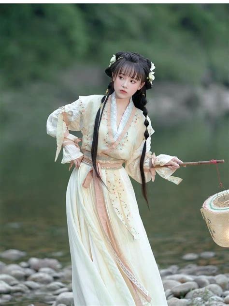 汉梦正品赵灵儿阿奴改良汉服cos仙侠女神国风可爱女生软妹汉元素虎窝淘