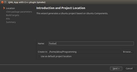 Application Development Qml