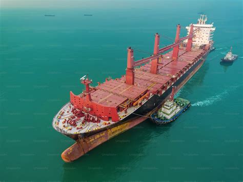 Empty Container Ship Going To Sea Port For Loading Container Logistic Business Import Export